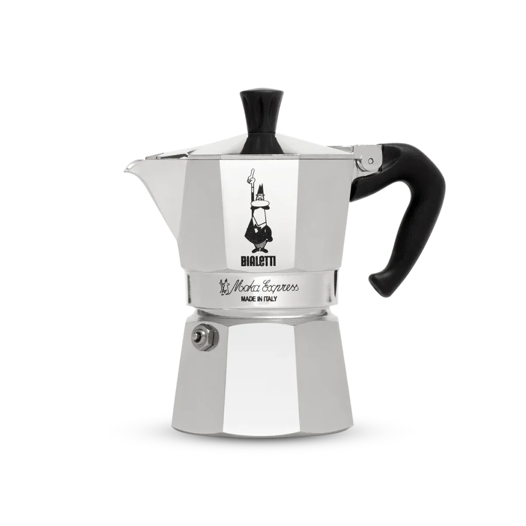 Bialetti Moka Express 3 - strieborná - Triple Five Coffee